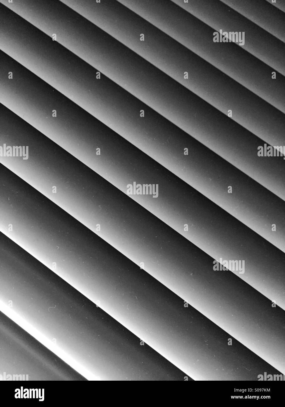 Light and shadow on window blinds. Linear visual Stock Photo - Alamy