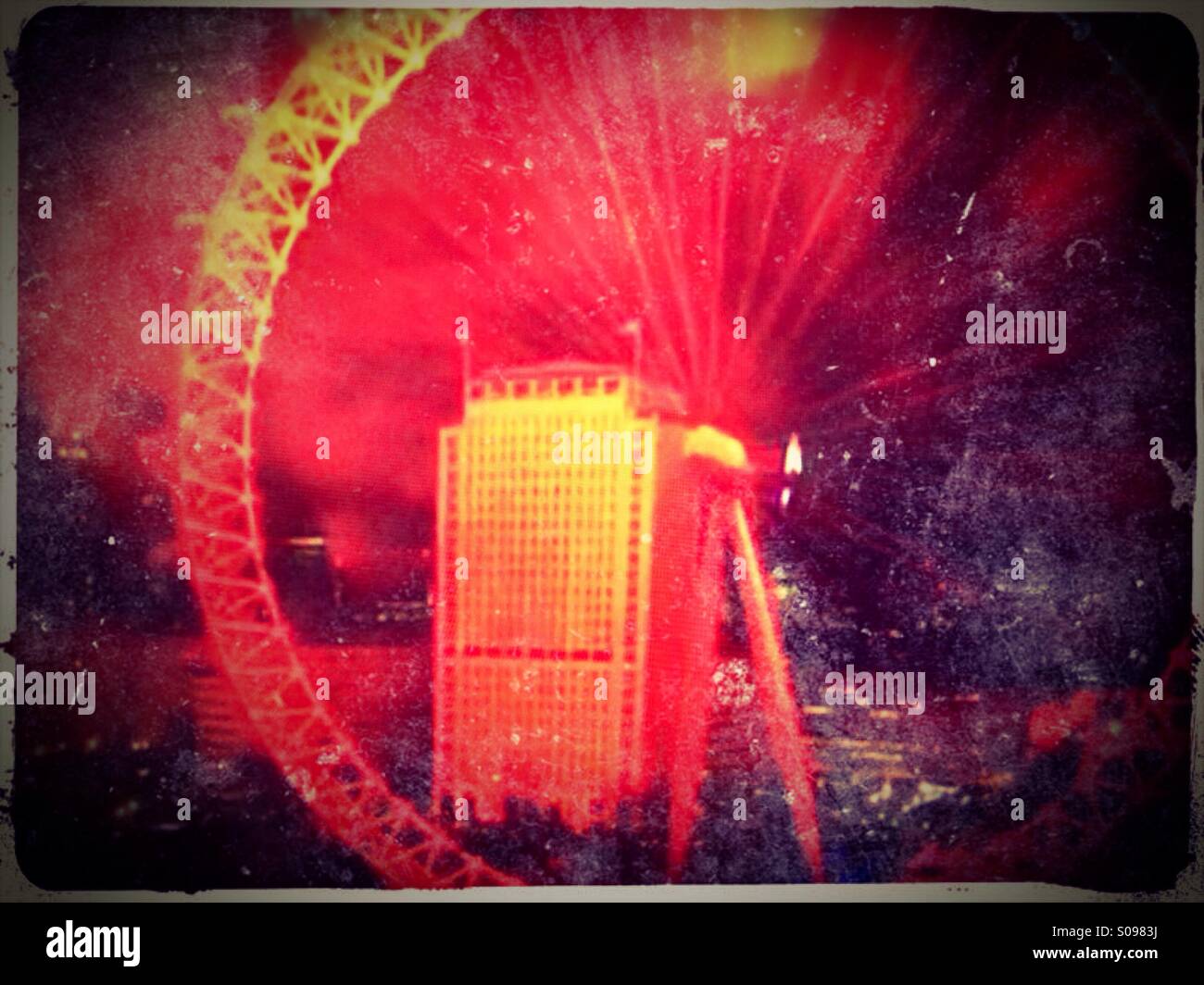 Shell centre london night hi-res stock photography and images - Alamy