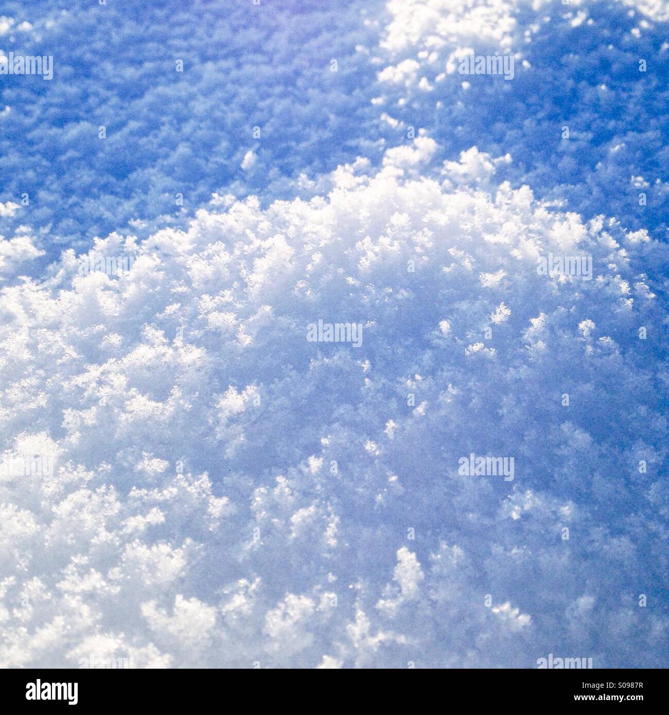 Close up fresh snow hi-res stock photography and images - Alamy