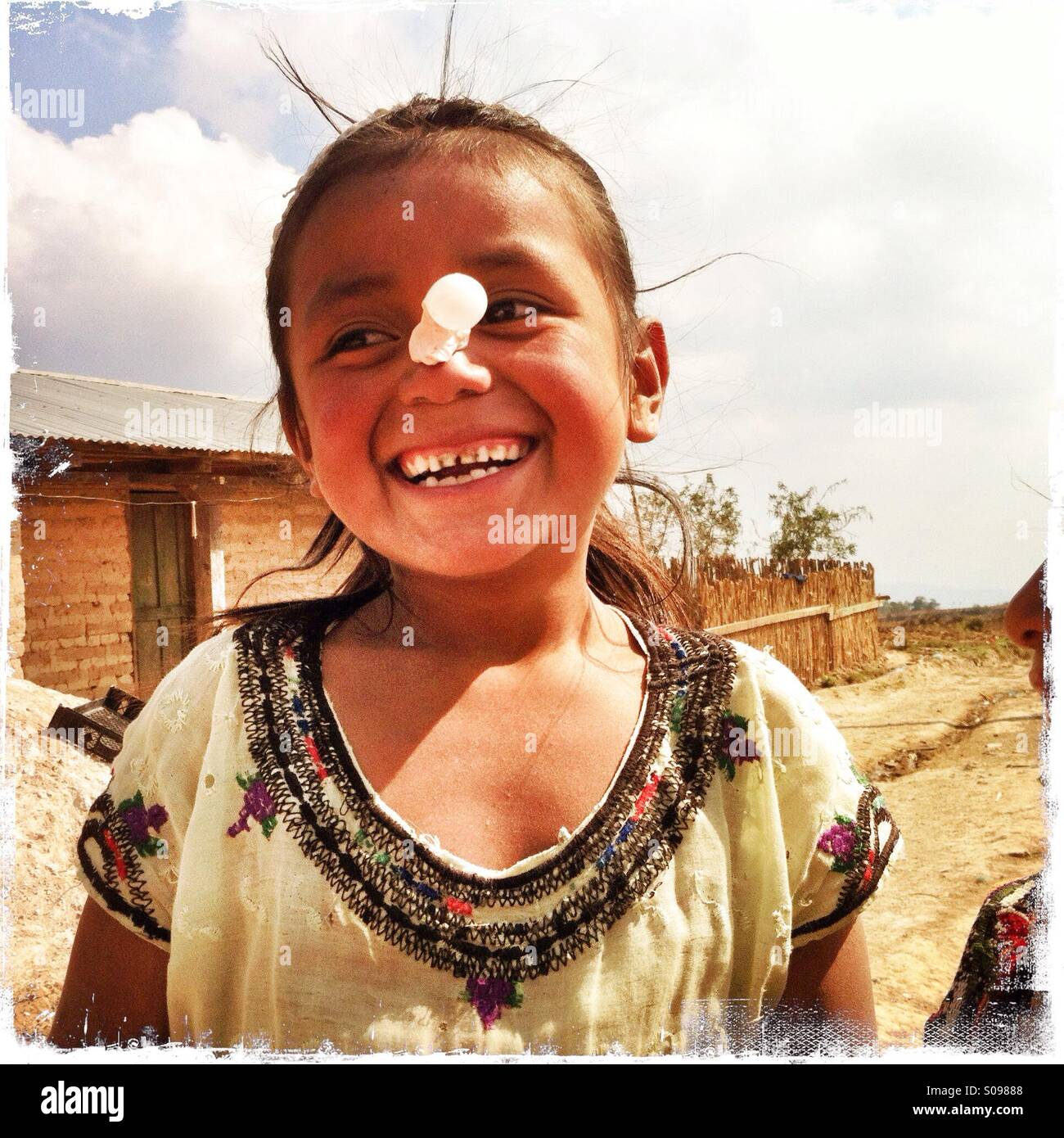 Girl smiling guatemala hi-res stock photography and images - Alamy