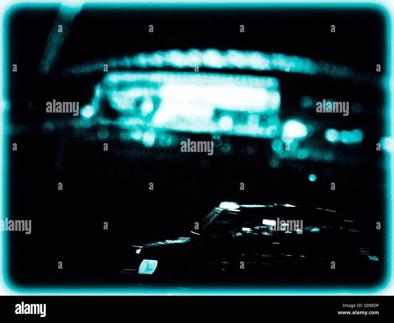 Wembley stadium night time hi-res stock photography and images - Alamy