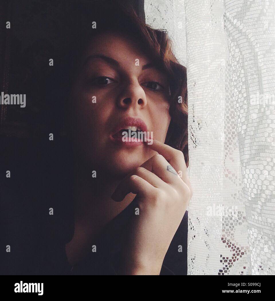 Behind The Curtains High Resolution Stock Photography and Images - Alamy