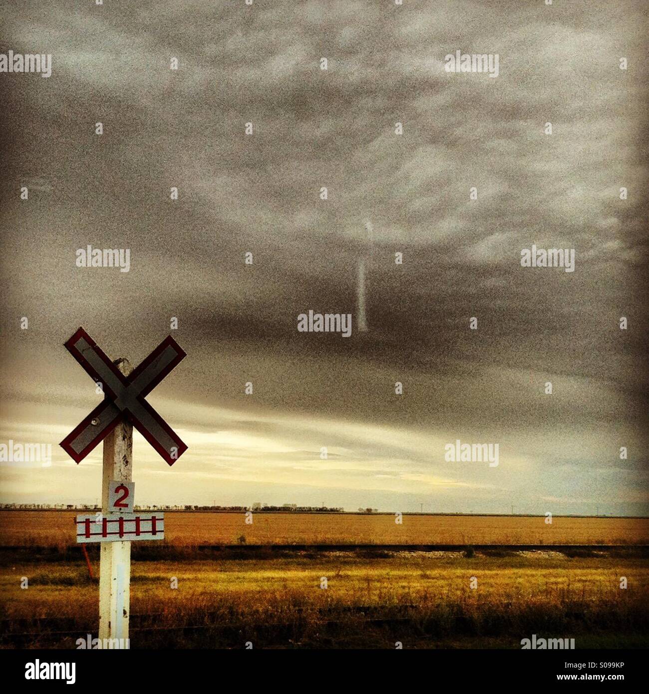 Prairie train tracks hi-res stock photography and images - Alamy