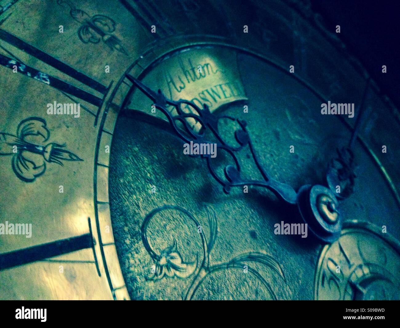 Hands of time Stock Photo - Alamy