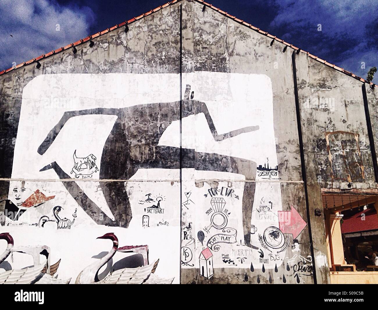 Gable paintings hi-res stock photography and images - Alamy