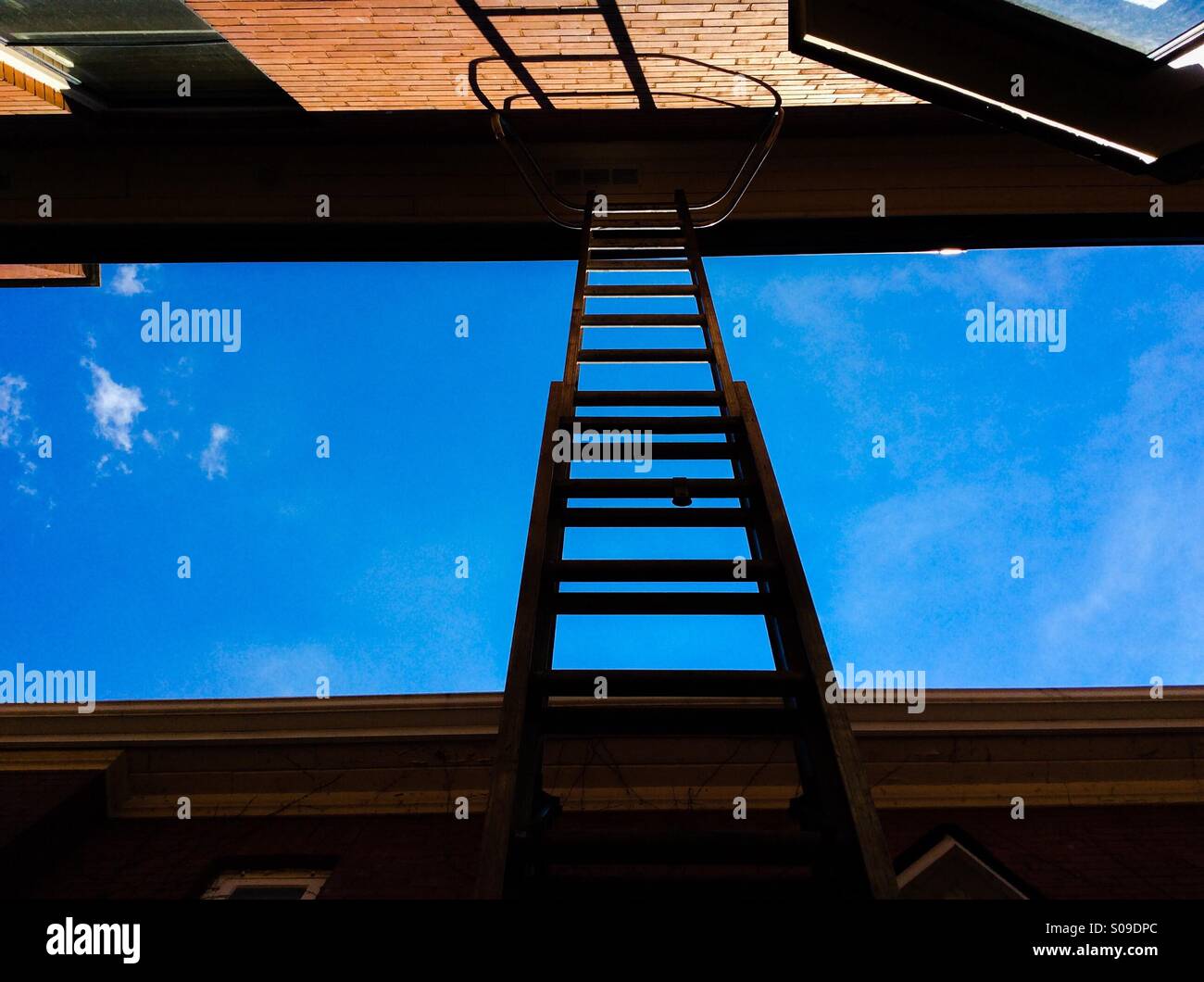 No ladder hi-res stock photography and images - Alamy