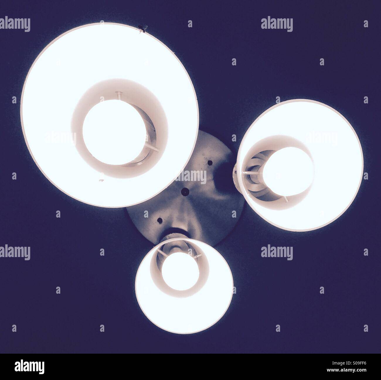 Lights from the bottom Stock Photo - Alamy