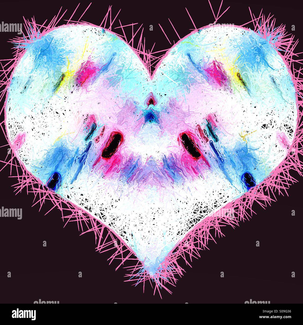 Inverted heart hi-res stock photography and images - Alamy