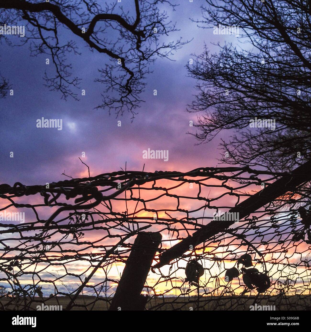 Broken fence hi-res stock photography and images - Alamy