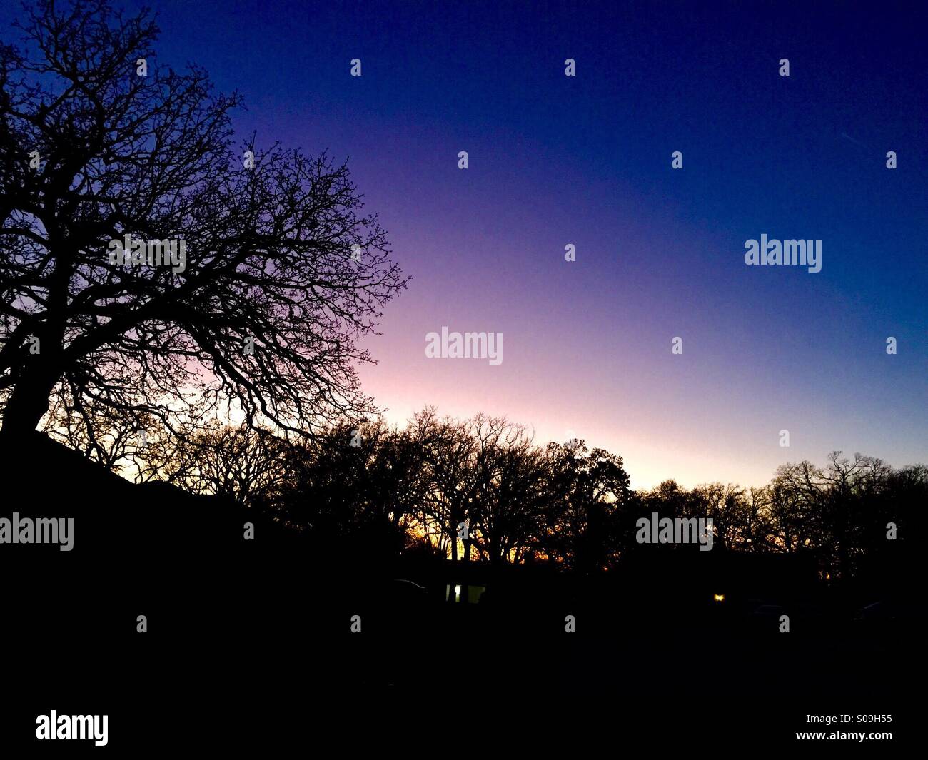 Oklahoma landscape at night hi-res stock photography and images - Alamy