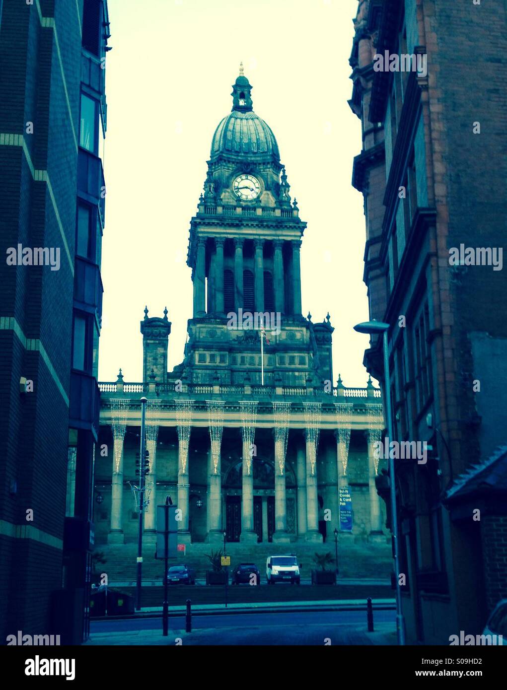 Leeds Town Hall,leeds,Northern England Stock Photo - Alamy
