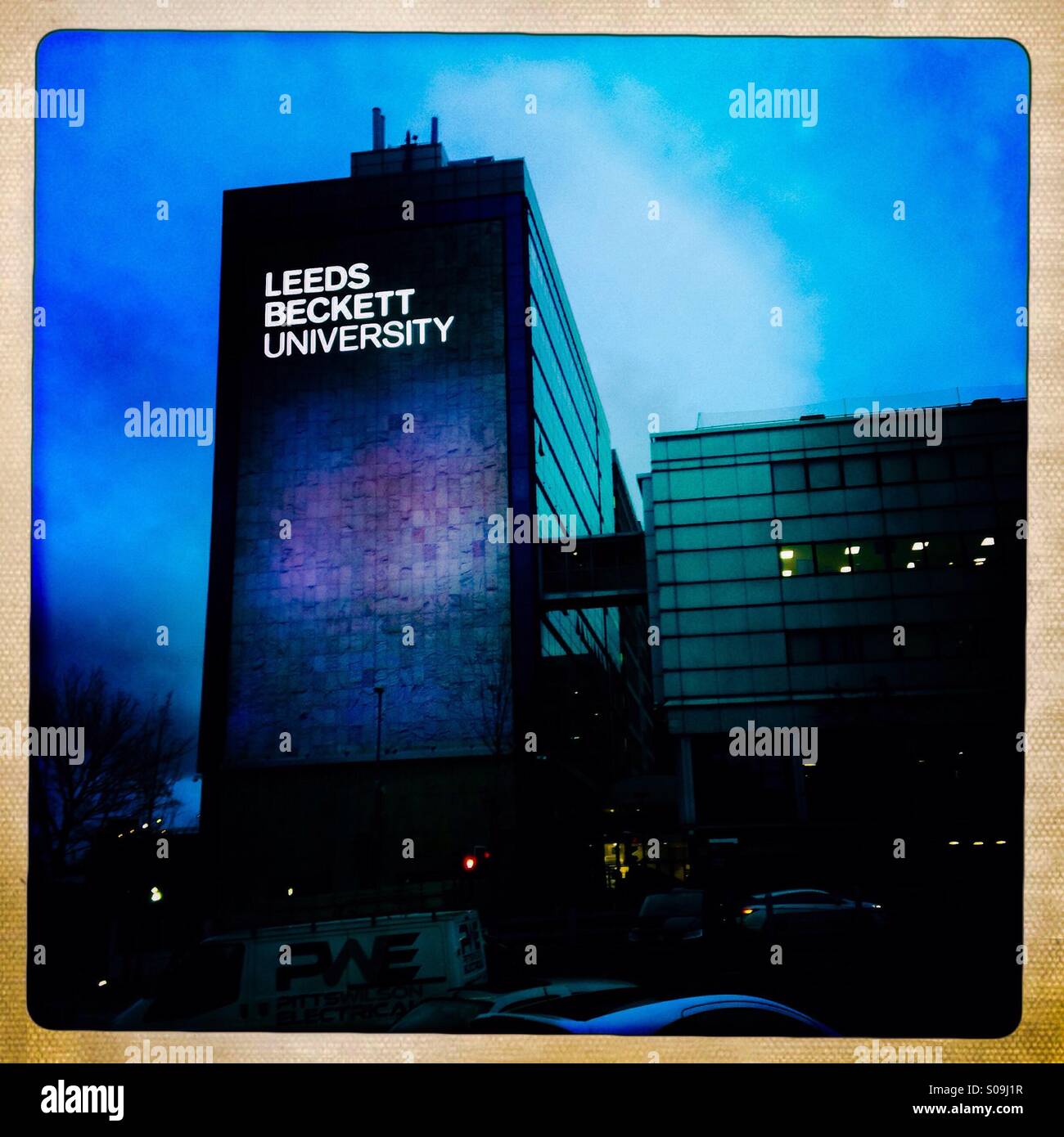 University Leeds Beckett Stock Photo - Alamy