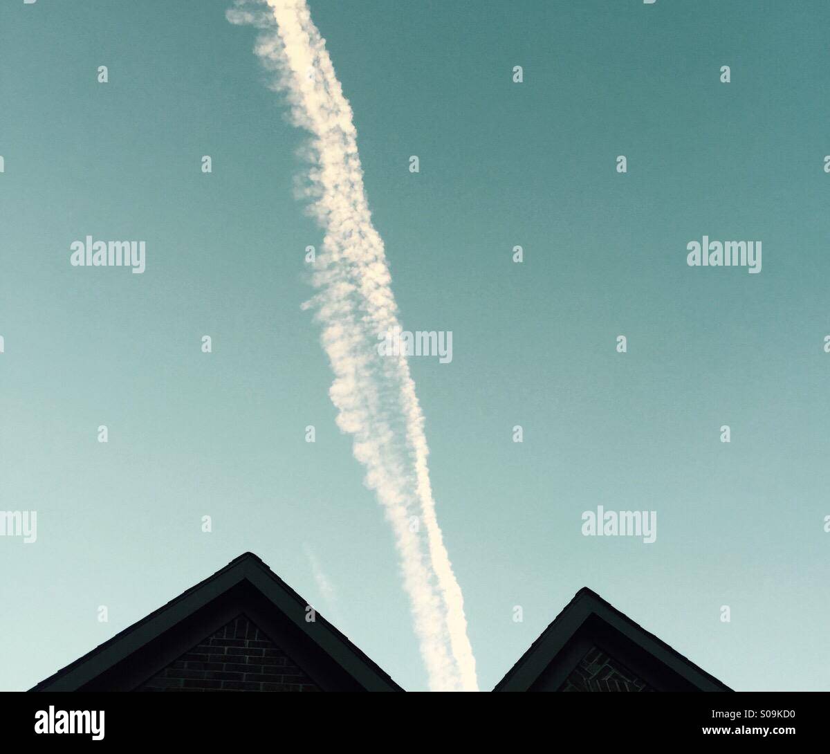 Off we go, to the wild blue yonder Stock Photo - Alamy
