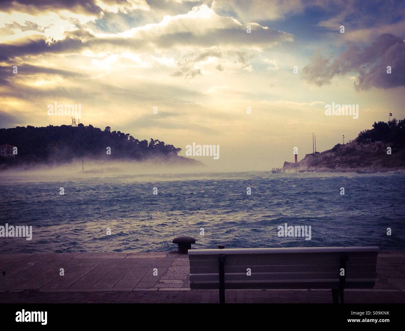 Strong sea wind hi-res stock photography and images - Alamy