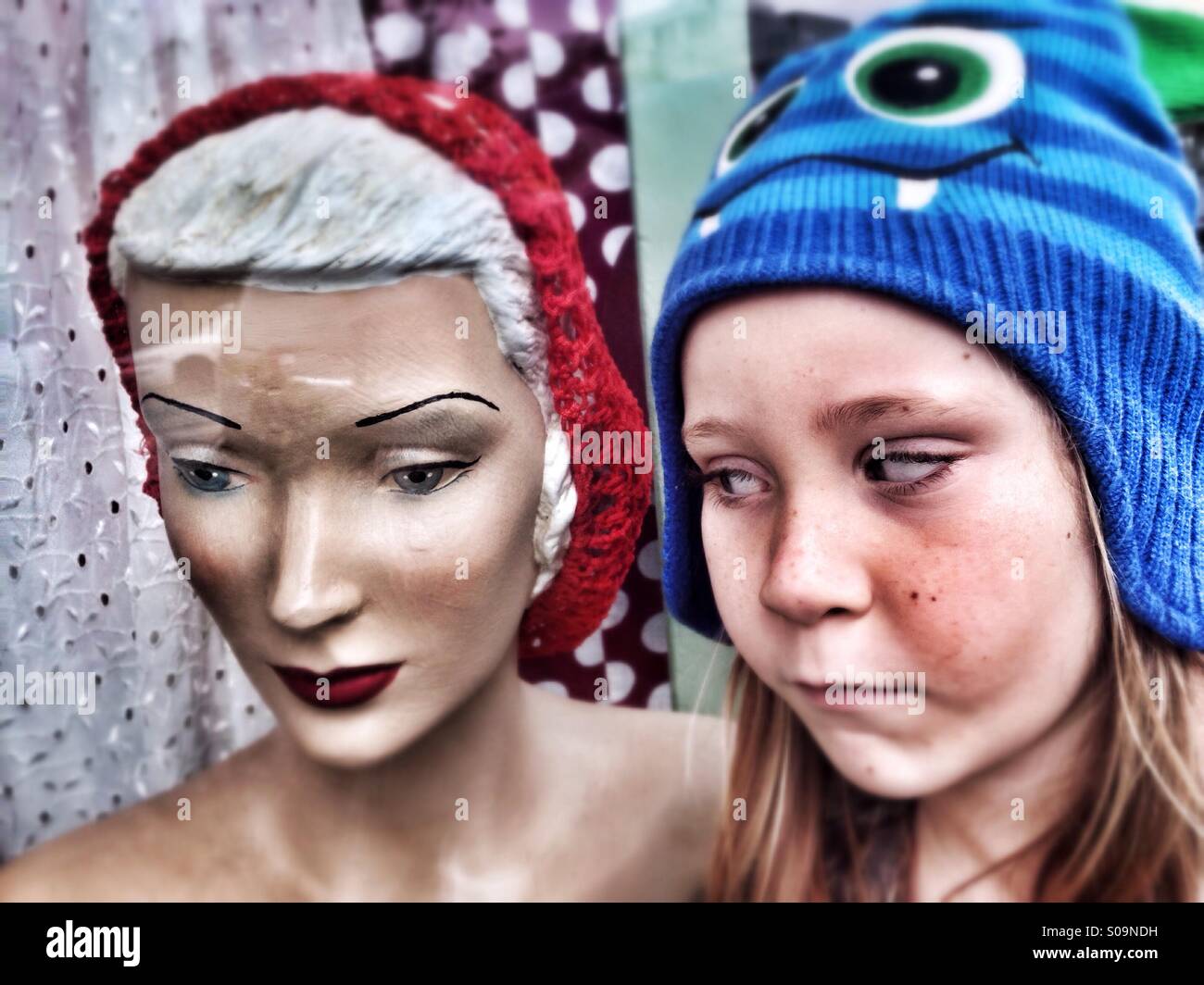 Human girl hi-res stock photography and images - Alamy