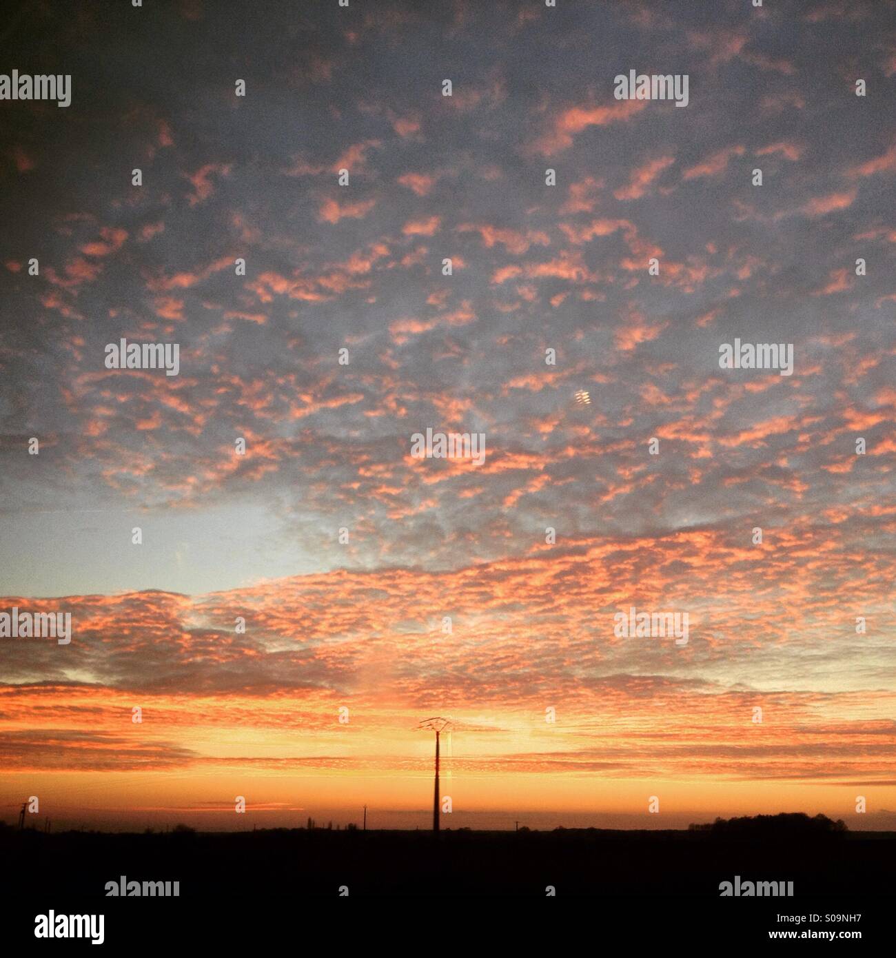 End of the year sunset Stock Photo - Alamy