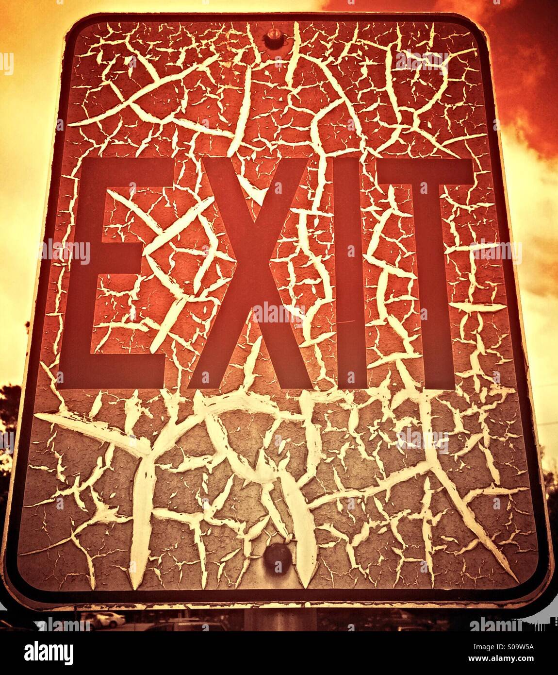 Exit from evil Stock Photo - Alamy