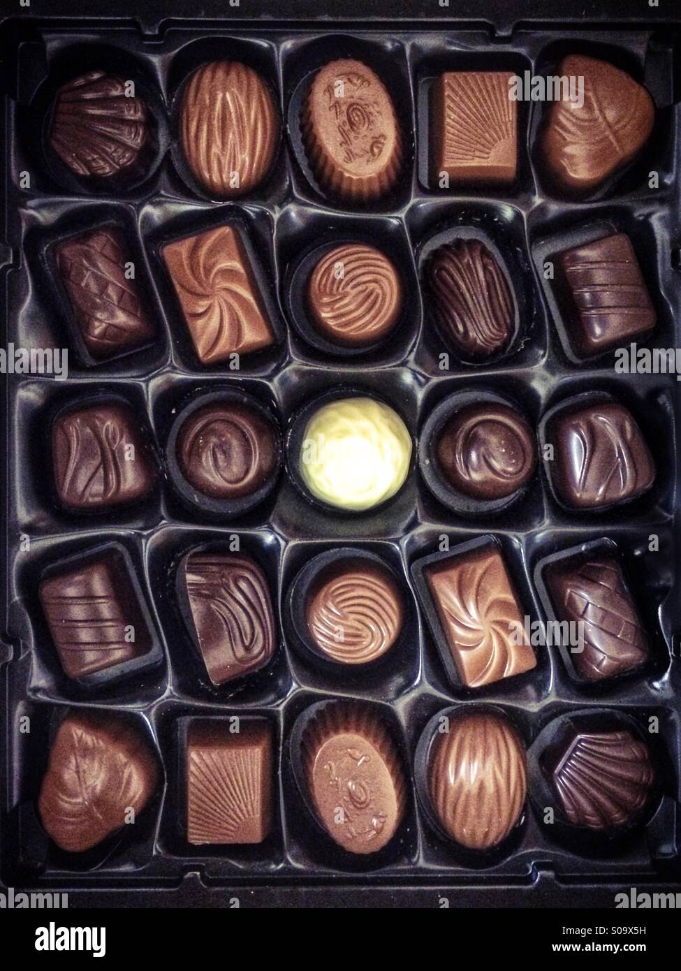 A box of chocolates Stock Photo - Alamy