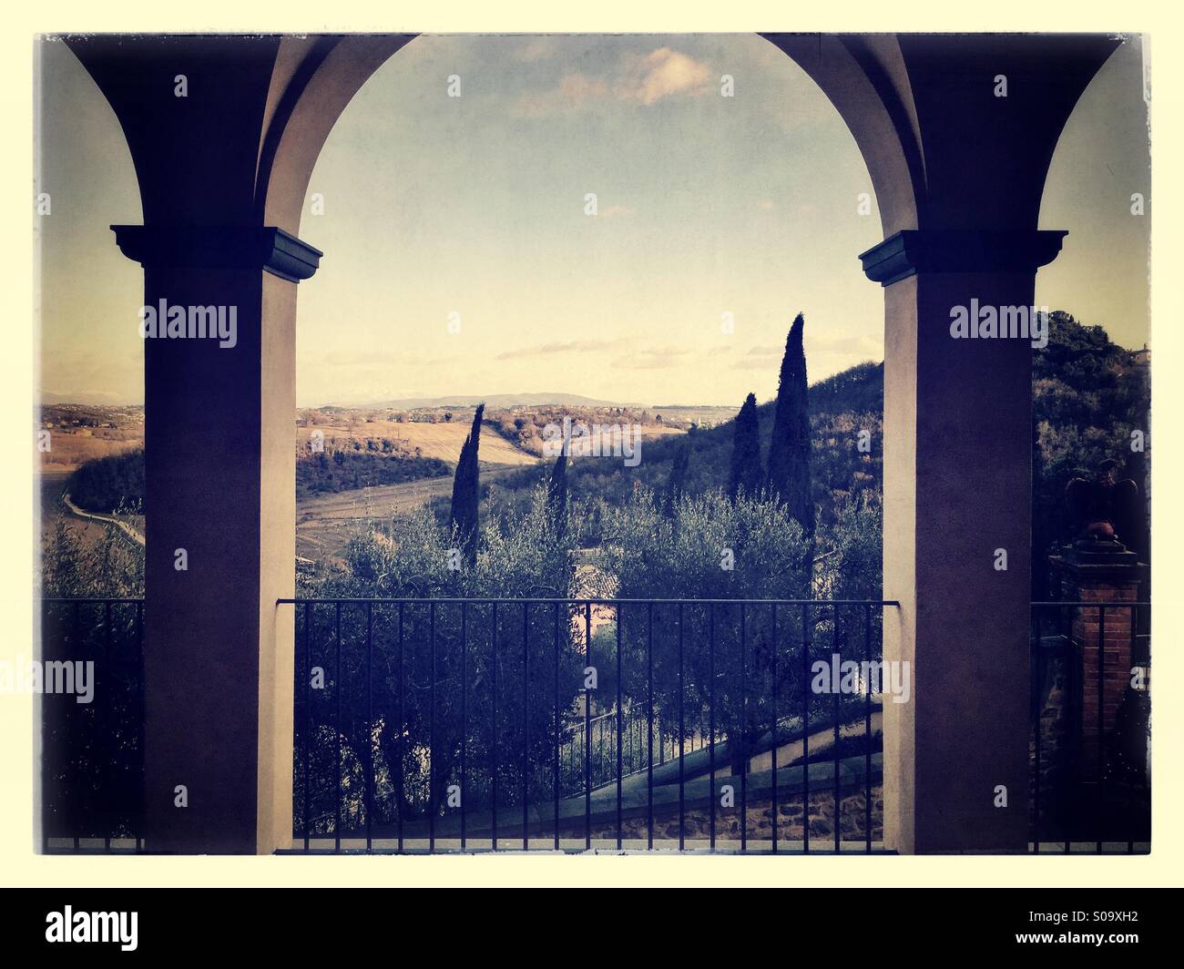 View of Solomeo, Italy Stock Photo - Alamy