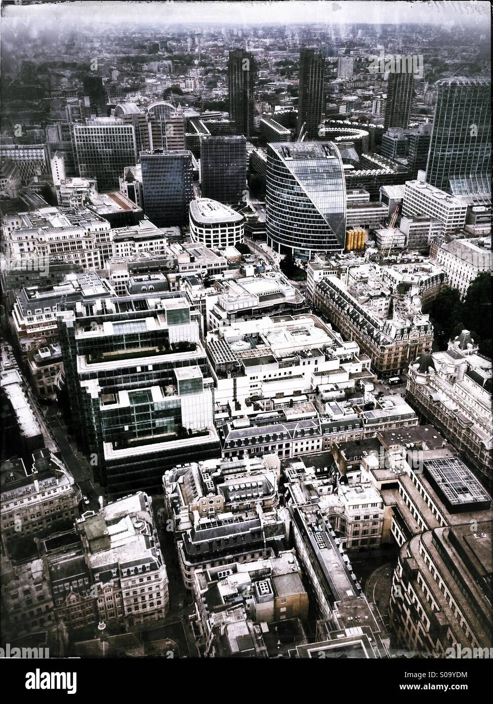 Dense urban uk birds eye view hi-res stock photography and images - Alamy