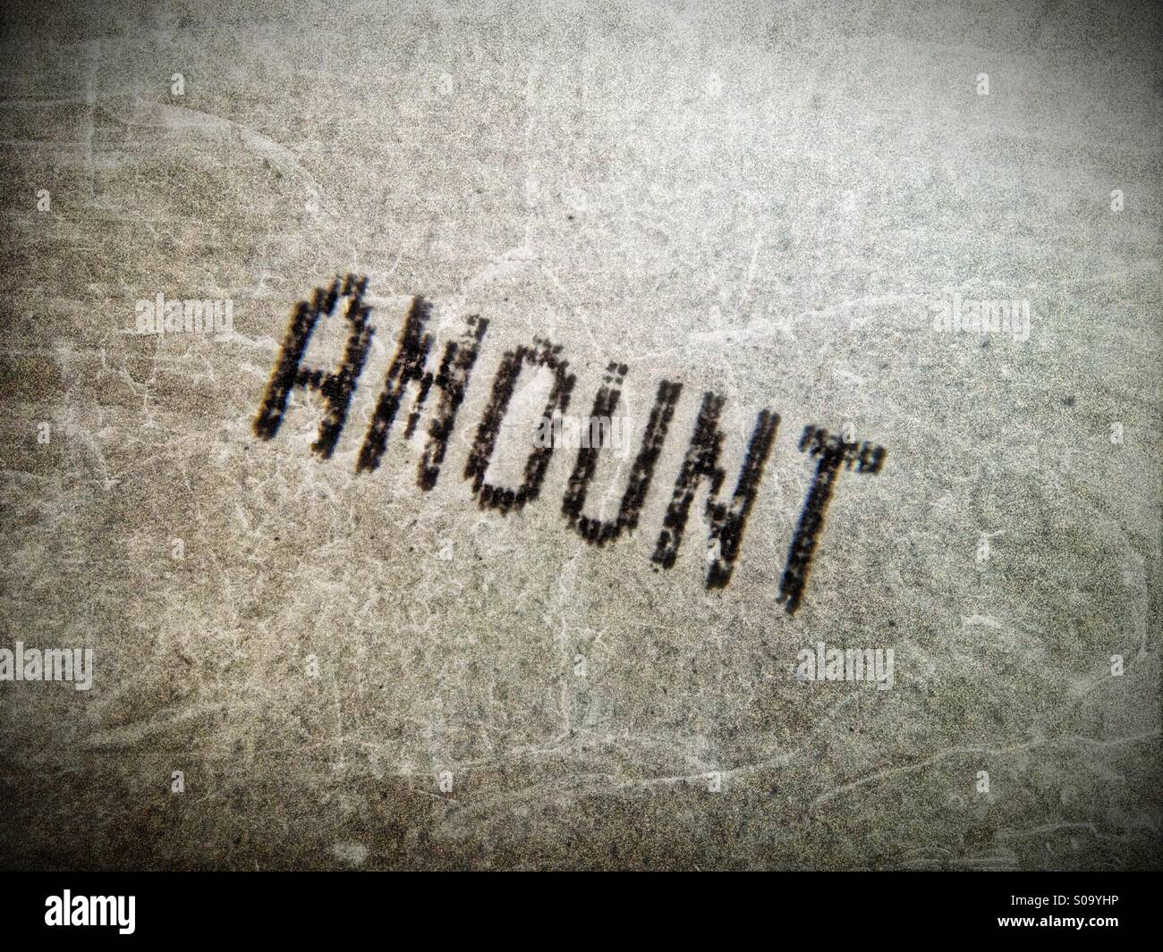 Till receipt showing amount Stock Photo - Alamy