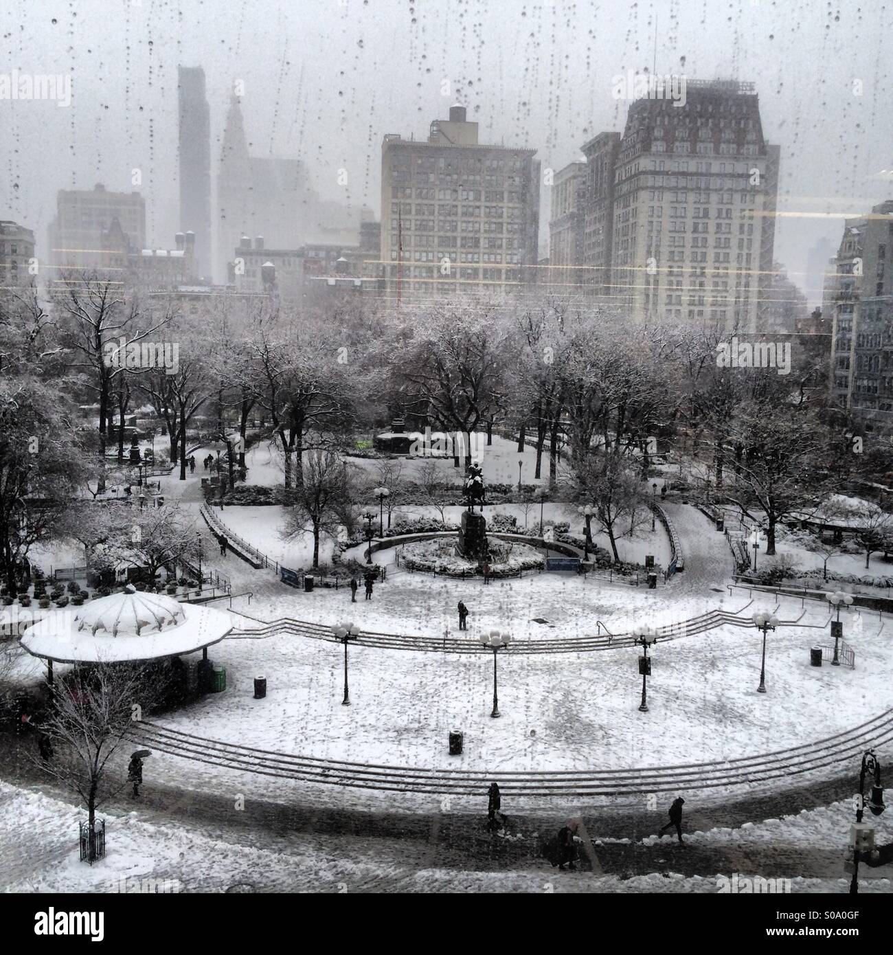 Union square in snow hi-res stock photography and images - Alamy