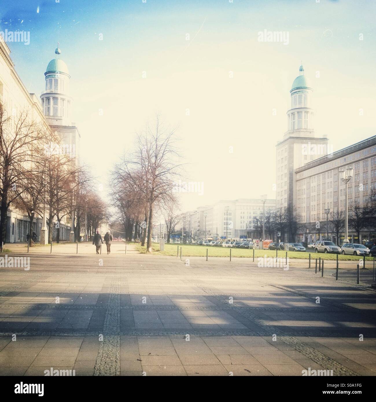 Karl marx allee berlin hi-res stock photography and images - Alamy