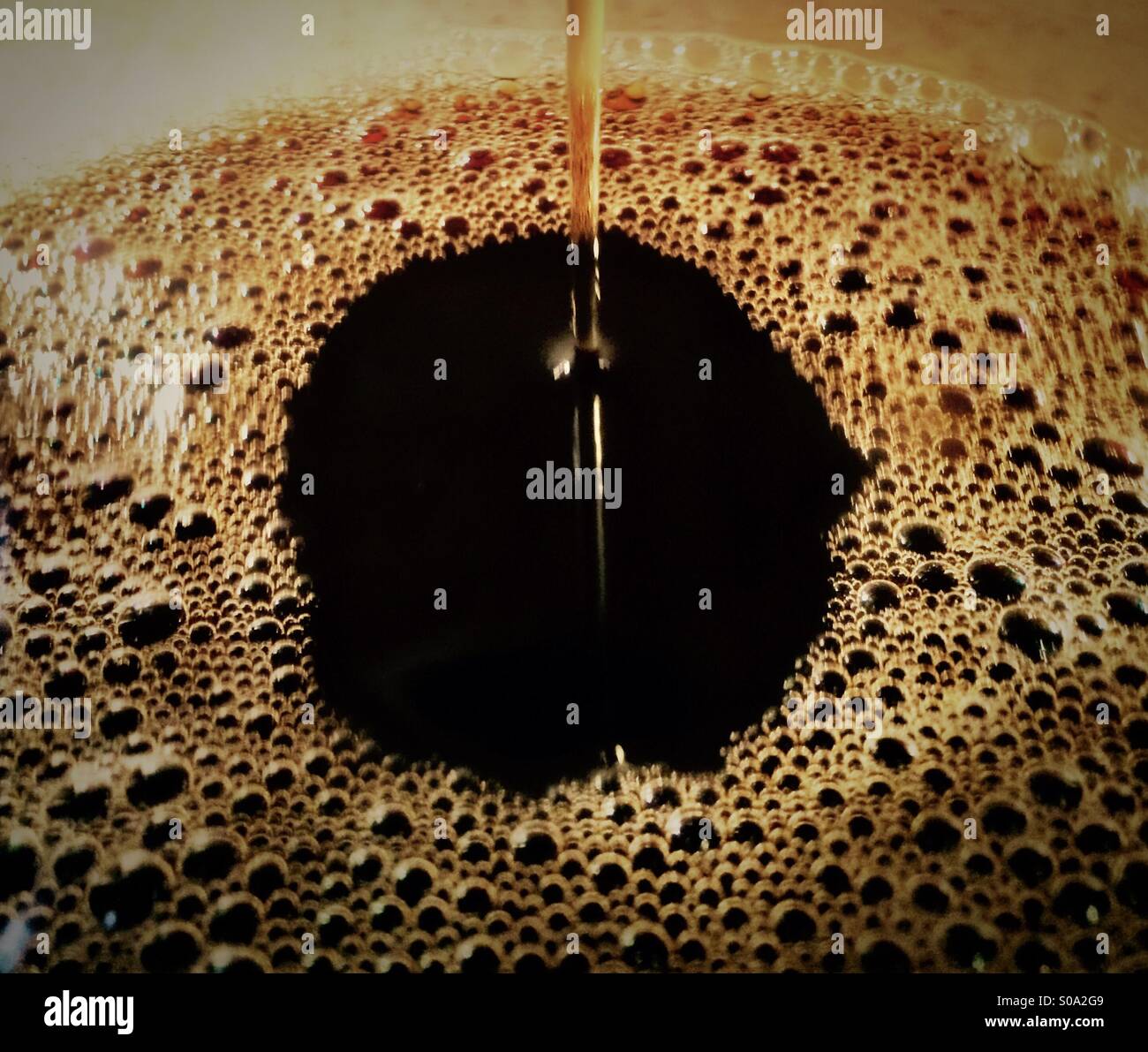 Drip coffee brewing Stock Photo - Alamy