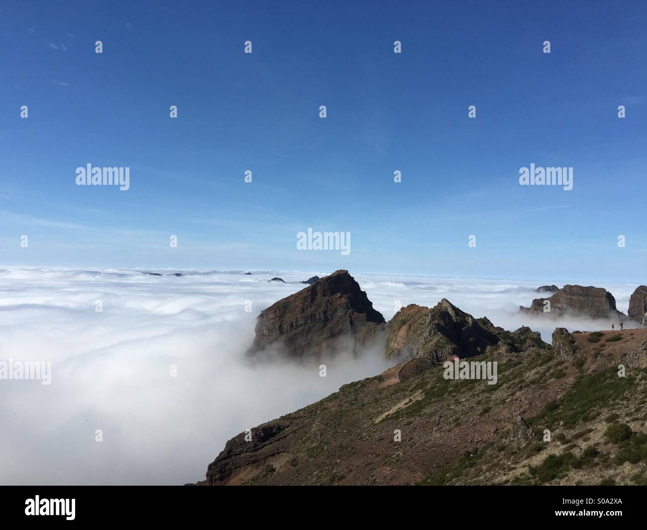 High Above The Clouds Stock Photo - Alamy