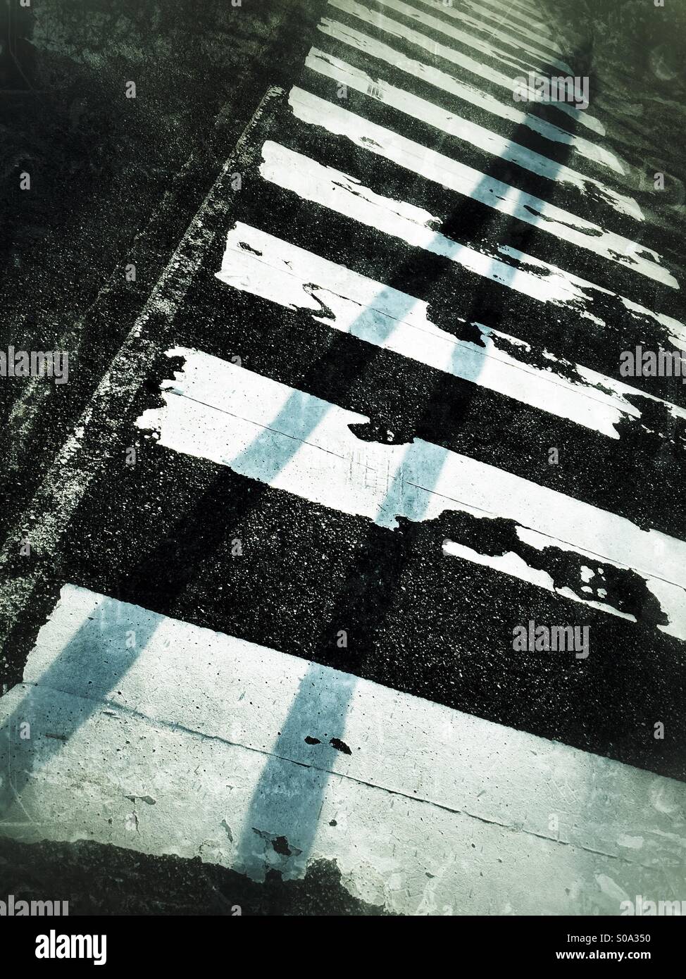 Shadow pedestrian hi-res stock photography and images - Alamy