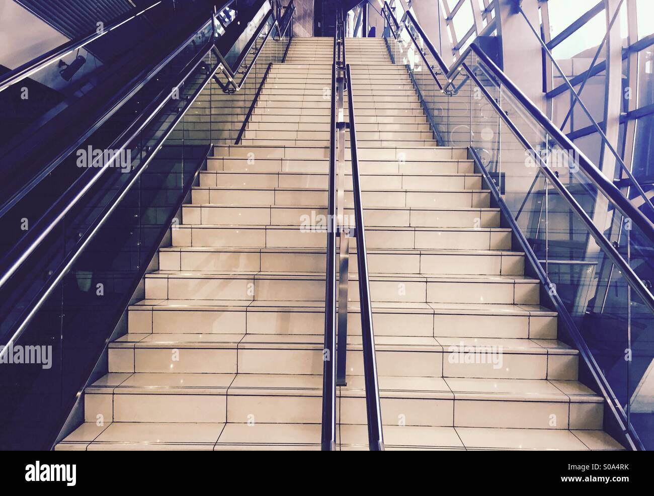 Metro staircase hi-res stock photography and images - Alamy
