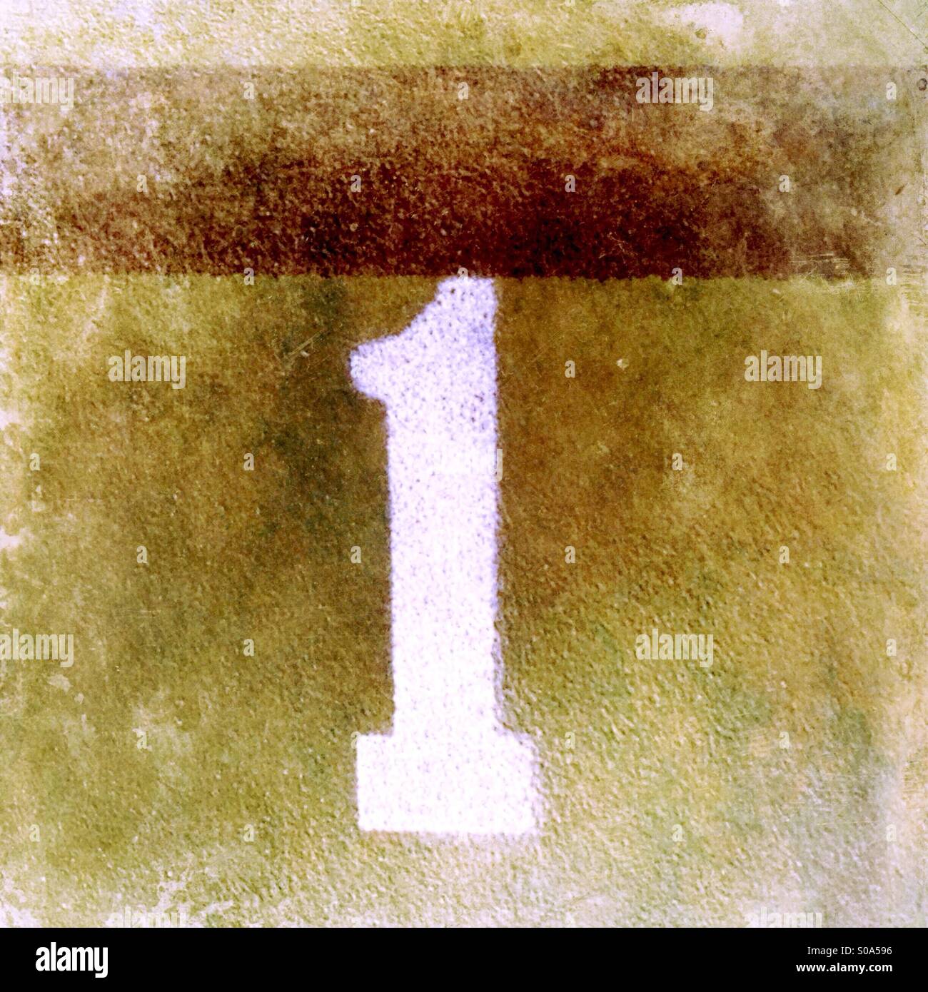 The number one Stock Photo - Alamy