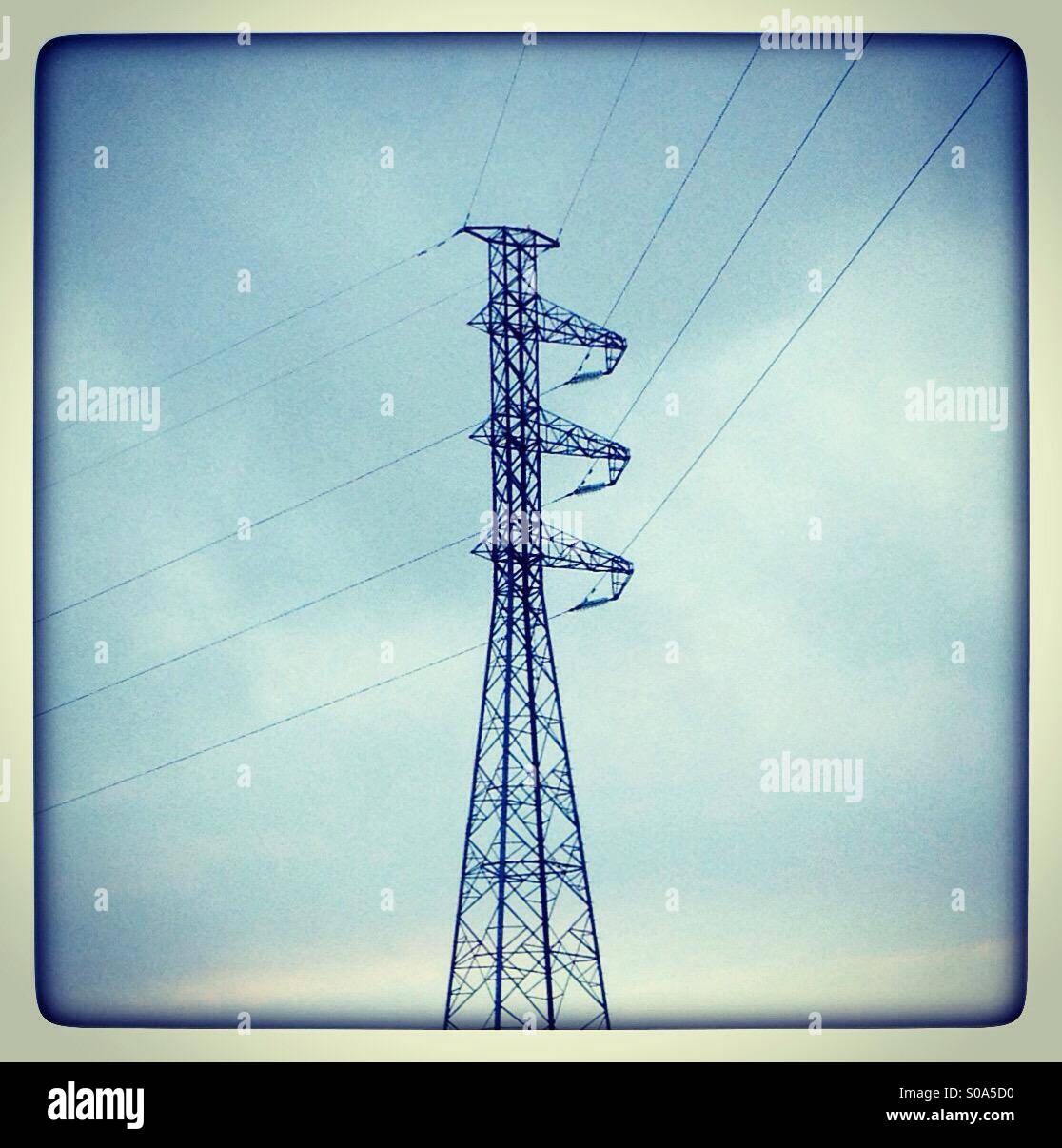 Powerline Pylon High Resolution Stock Photography and Images - Alamy