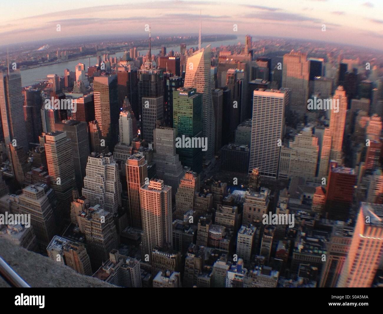 New york fish eye hi-res stock photography and images - Alamy