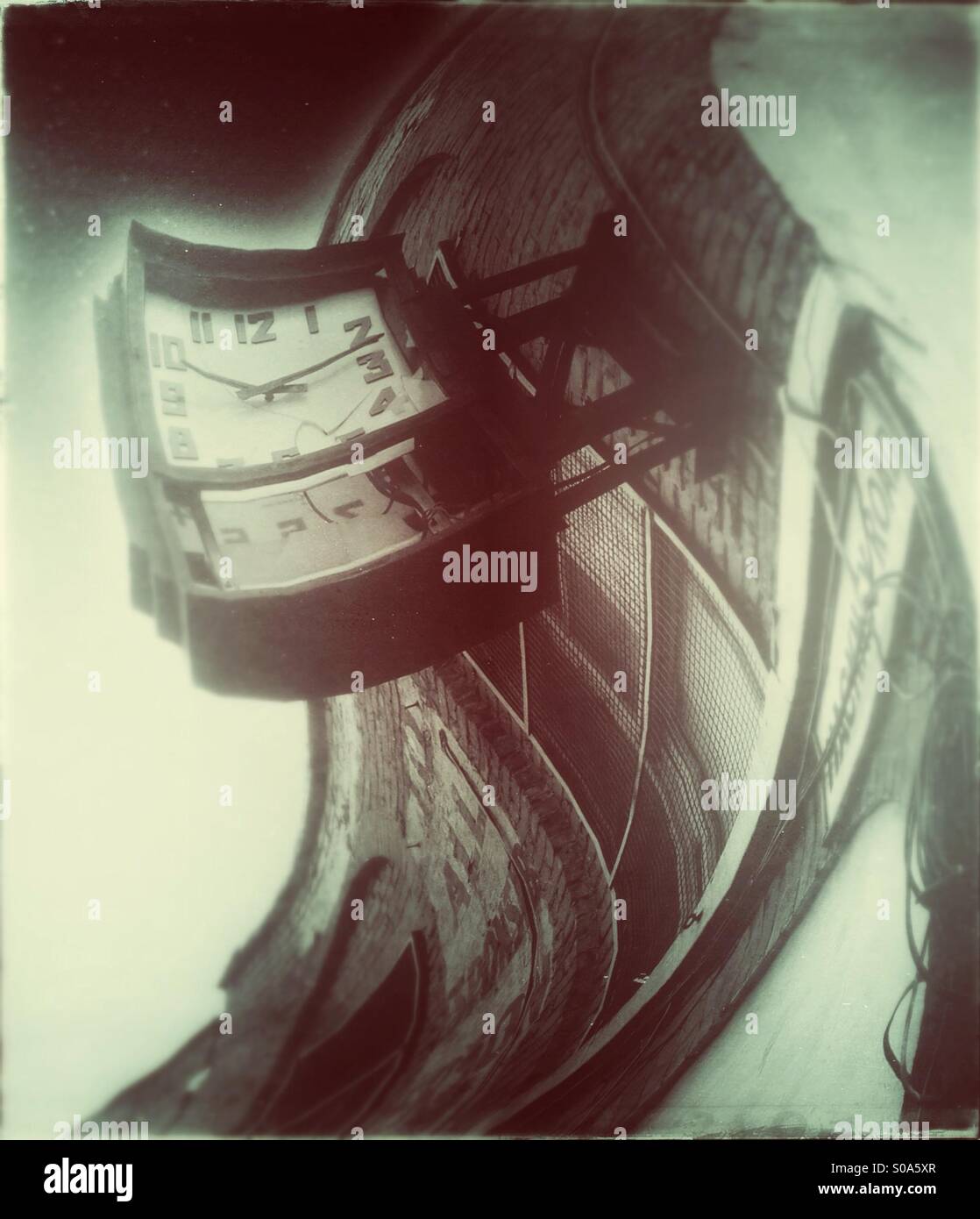 Warped clock hi-res stock photography and images - Alamy
