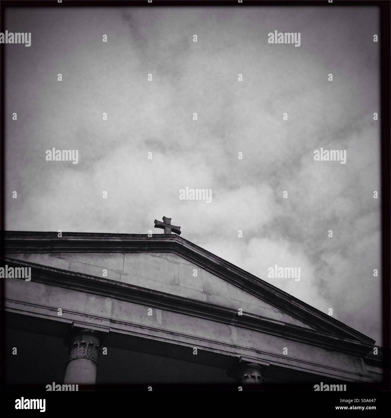 Gloomy church hi-res stock photography and images - Alamy