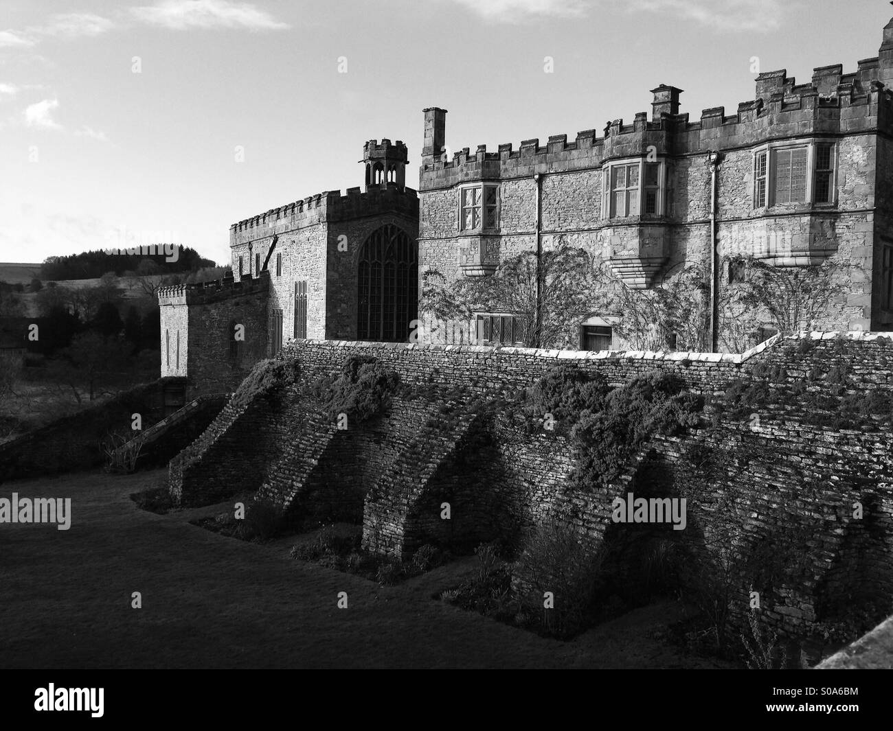 Haddon hall Black and White Stock Photos & Images - Alamy