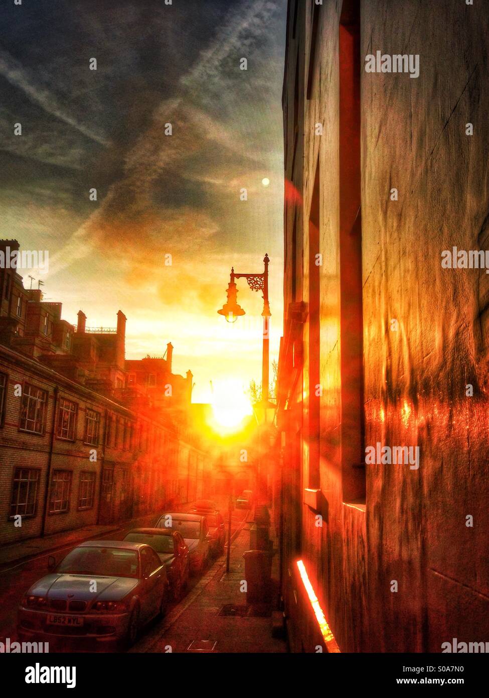 Early morning in London Stock Photo - Alamy