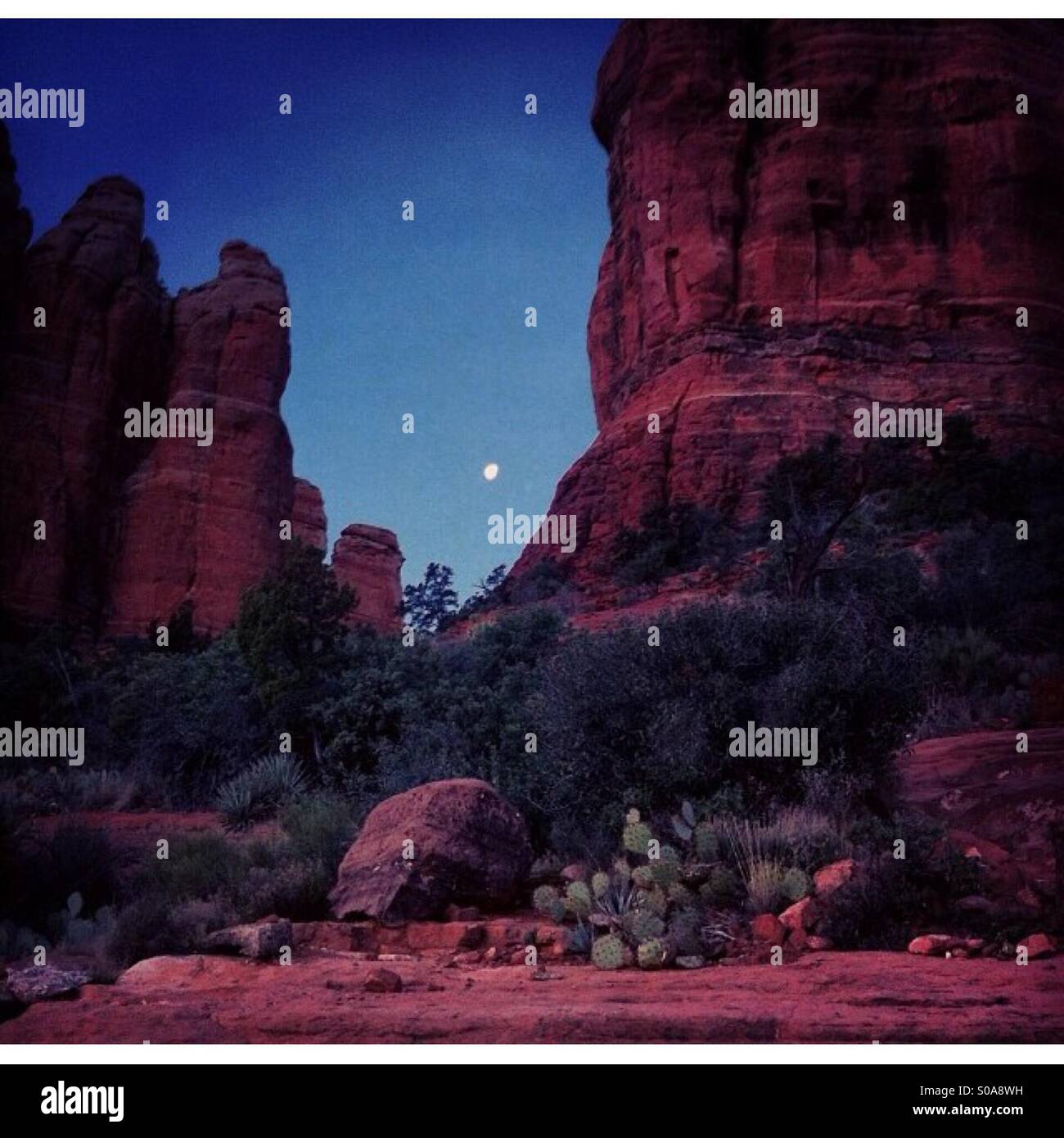 Arizona moon hi-res stock photography and images - Alamy