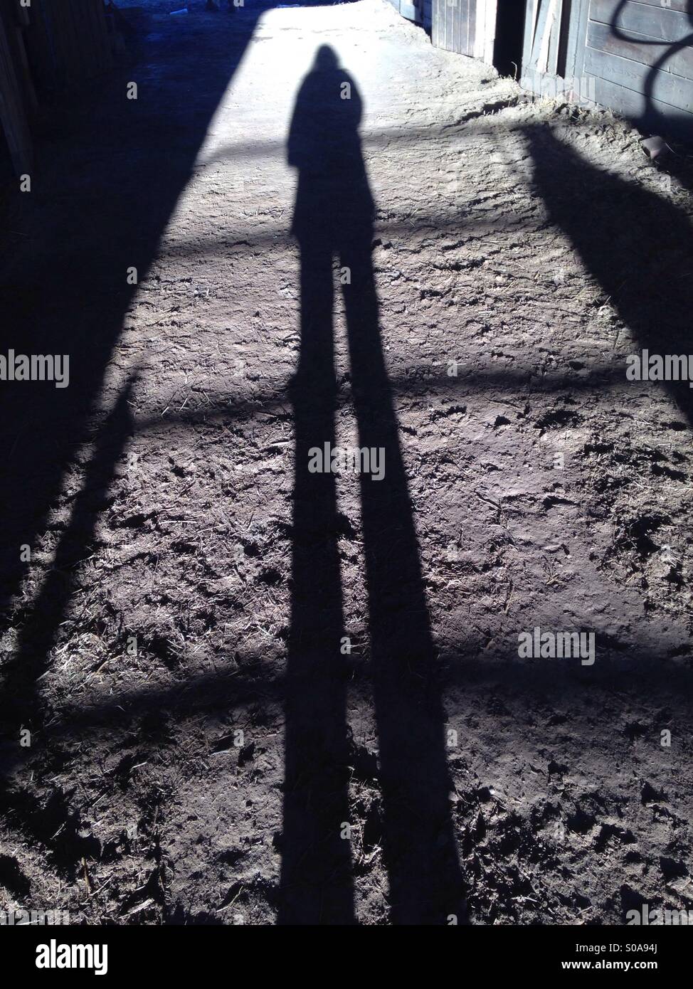 Shadow of a girl hi-res stock photography and images - Alamy