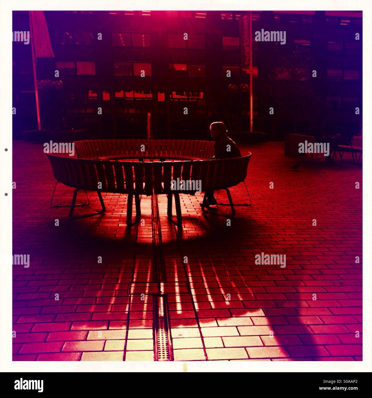 Woman single girl shadow hi-res stock photography and images - Alamy