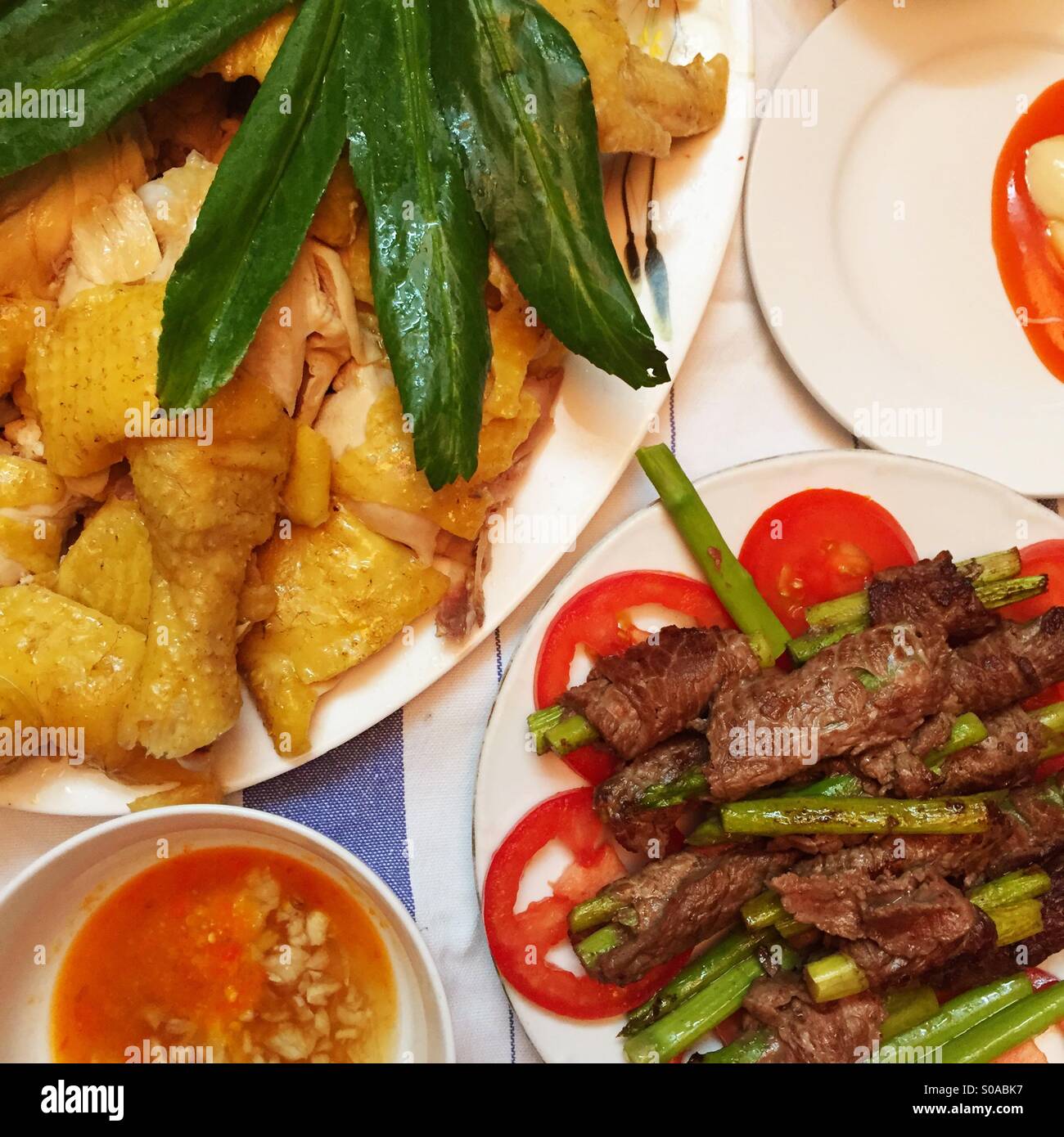 Asian dinner hi-res stock photography and images - Alamy