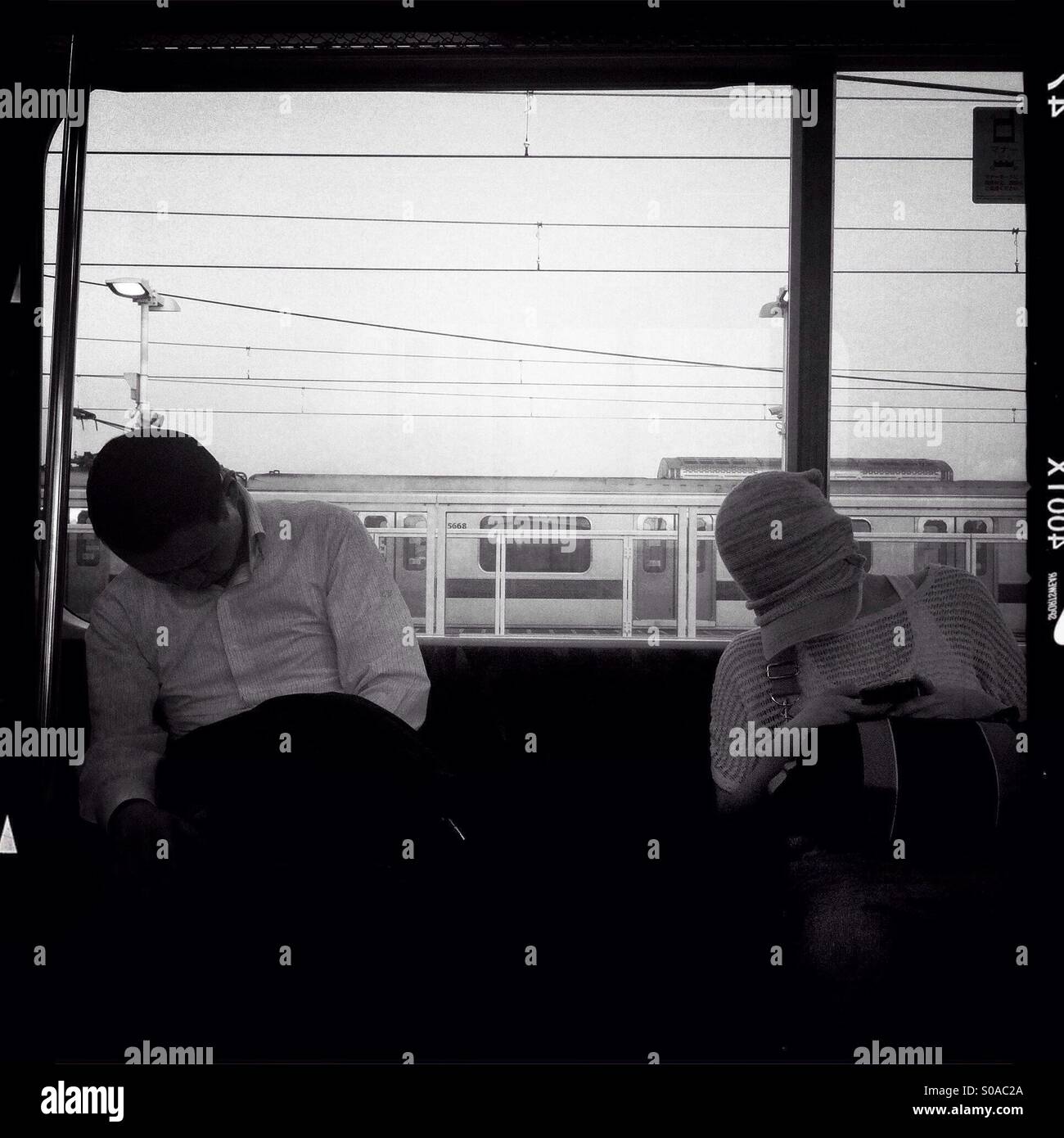 Sleeping train japan hi-res stock photography and images - Alamy