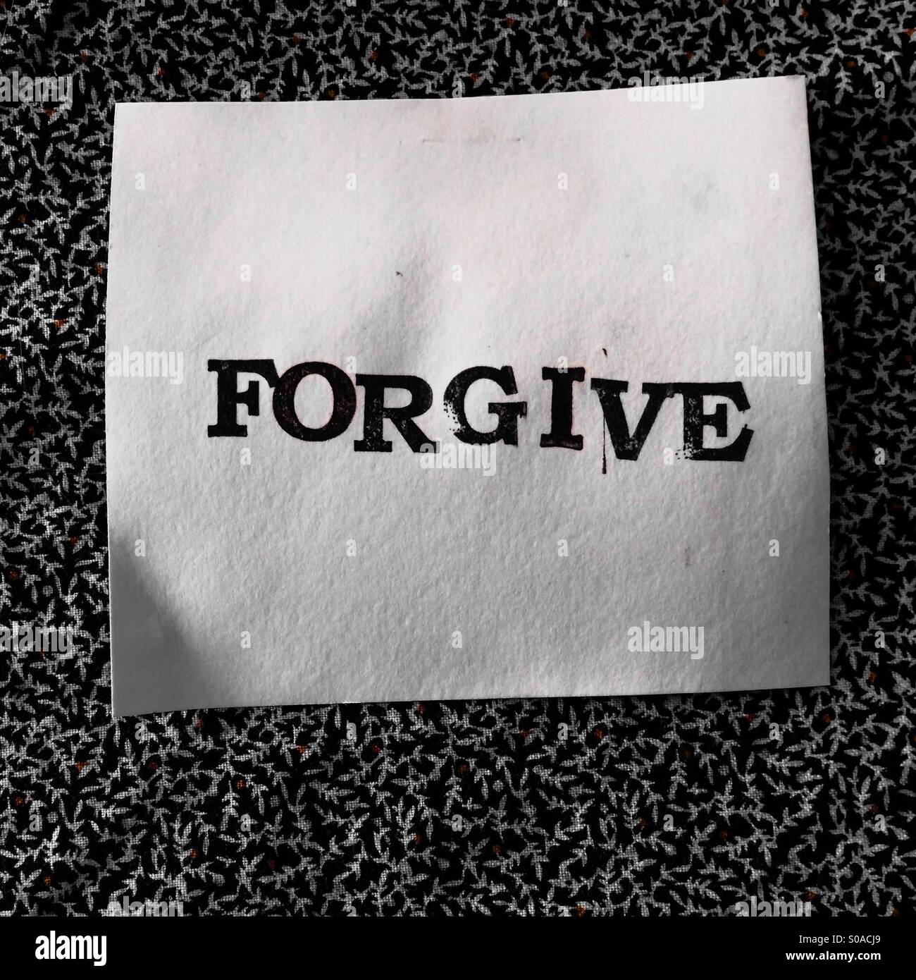 Forgive hi-res stock photography and images - Alamy