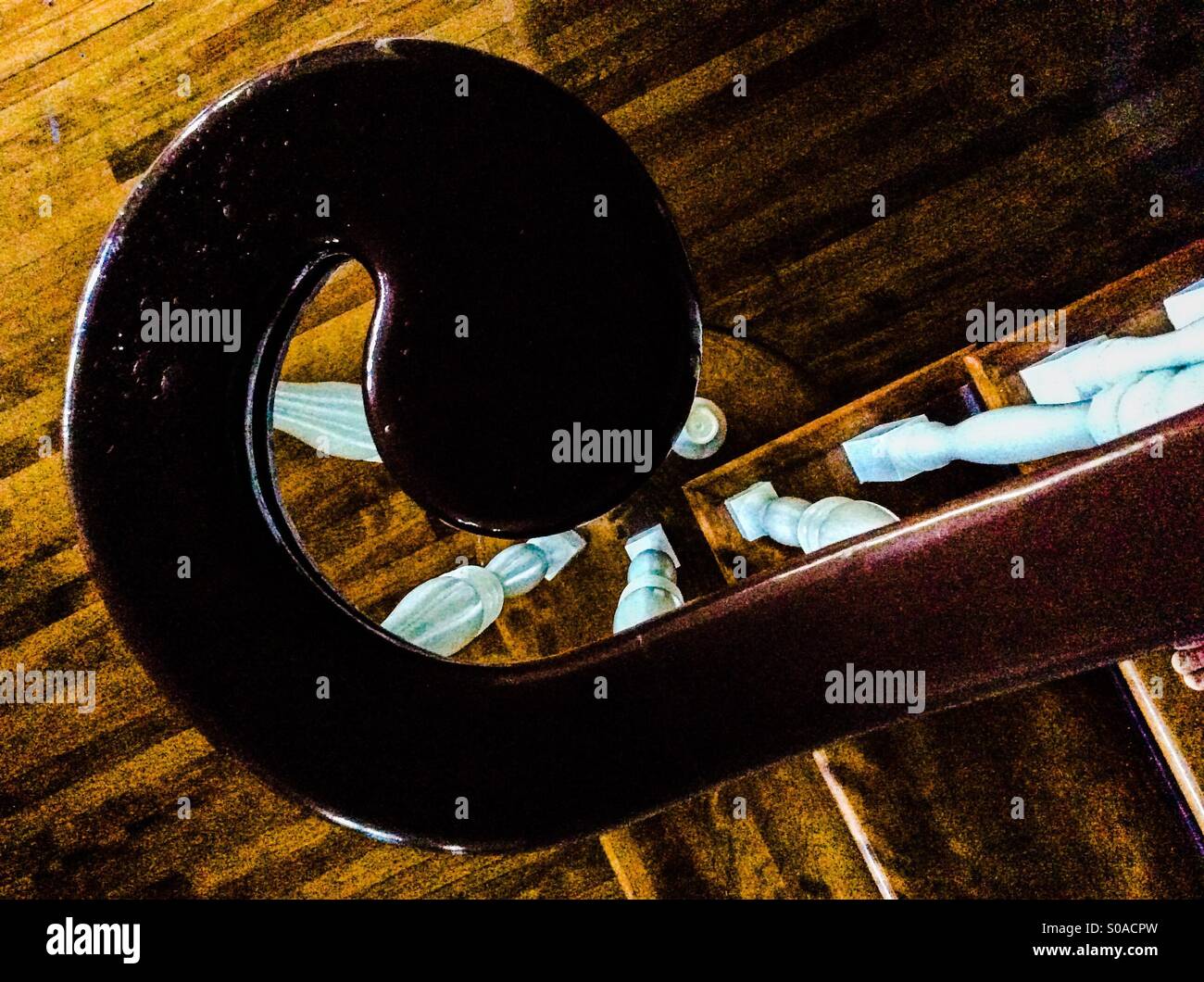 Bannister hi-res stock photography and images - Alamy