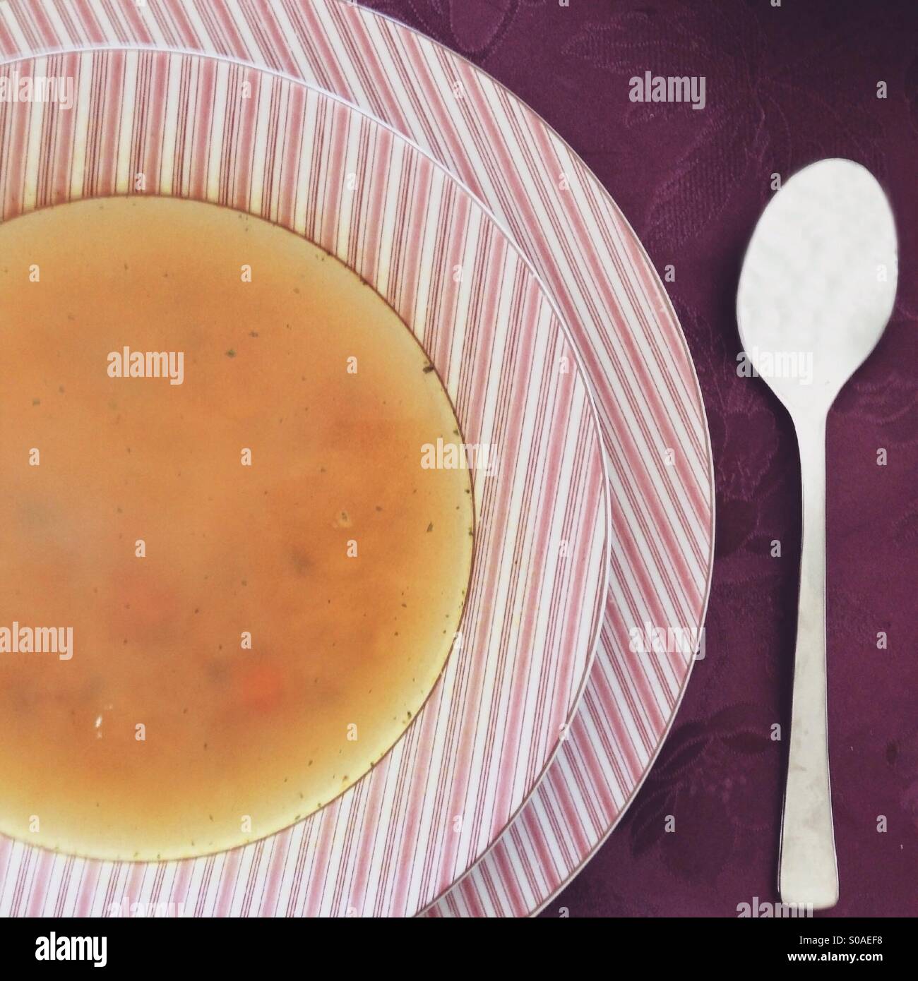 Soup plate hi-res stock photography and images - Alamy