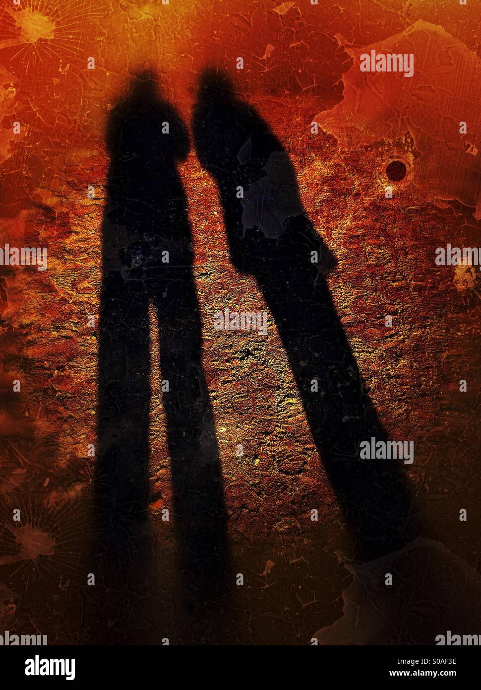 Women shadows hi-res stock photography and images - Alamy