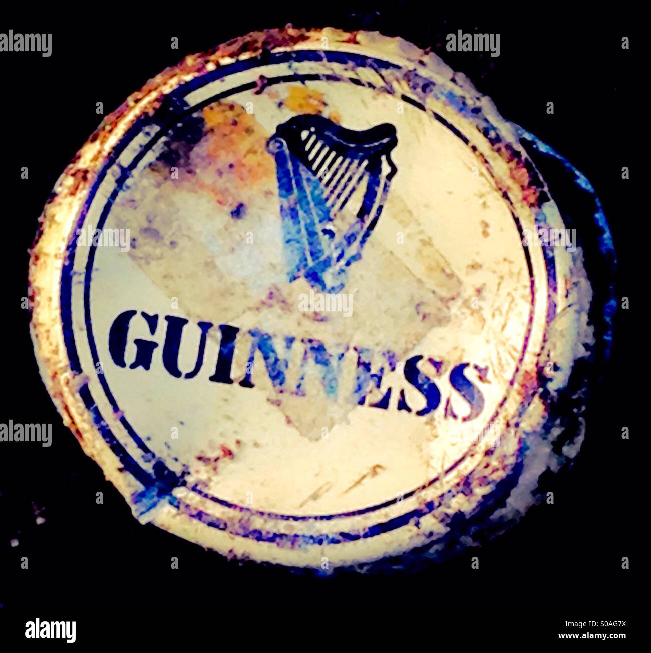 Guinness bottle top hi-res stock photography and images - Alamy