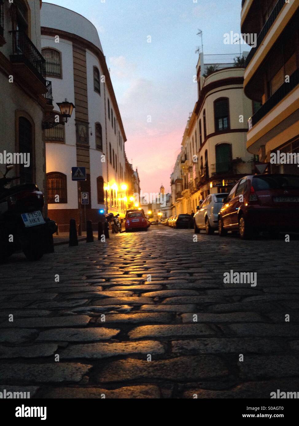 Street level view hi-res stock photography and images - Alamy