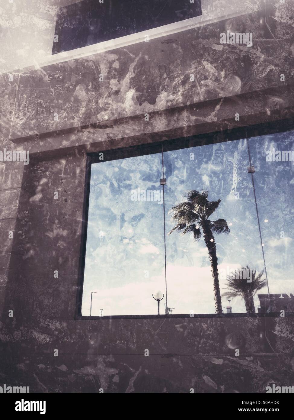 Retail buildings windows reflections Stock Photo - Alamy